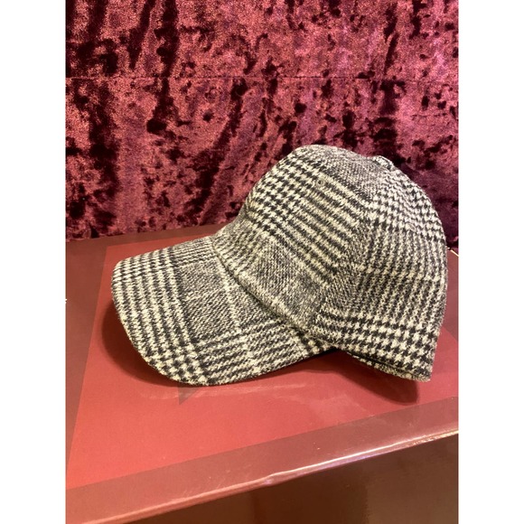 Rubi | Accessories | Rubi Black And Grey Plaid Dad Hat | Poshmark